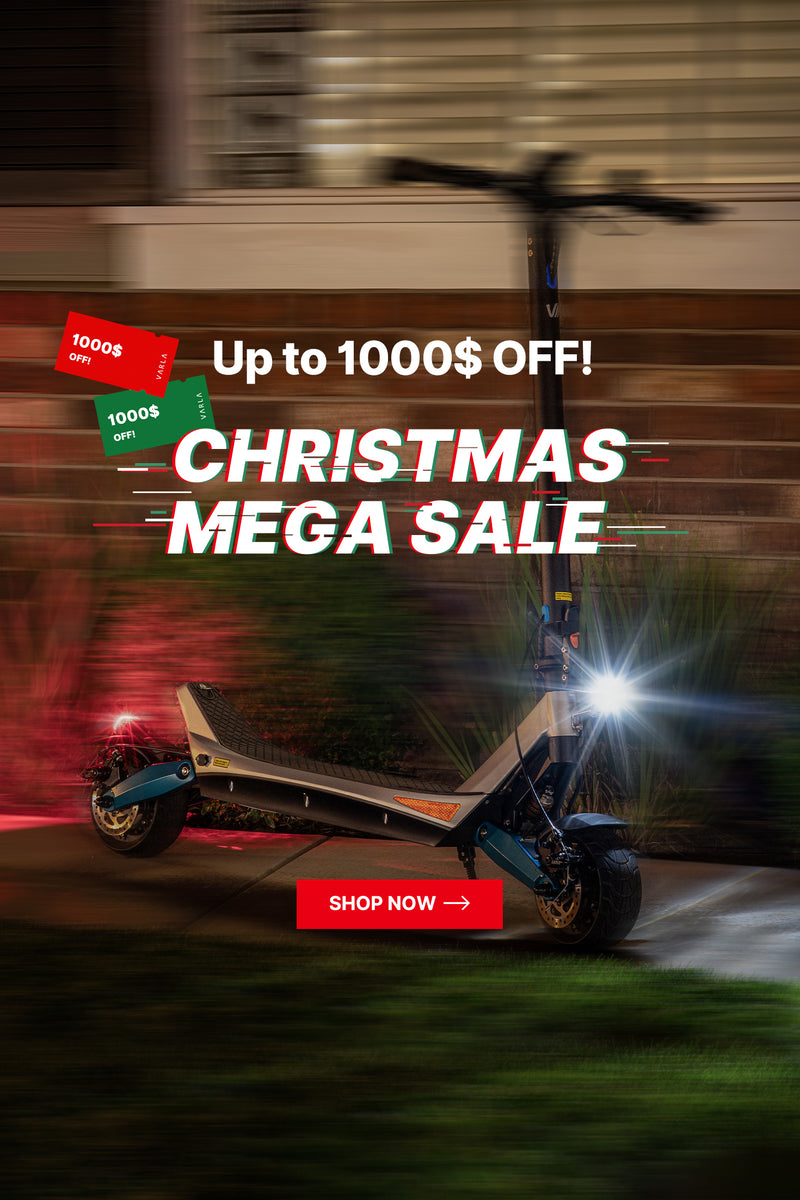 Varla Scooter: Varla Dual Motor Electric Scooter conquers all terrain