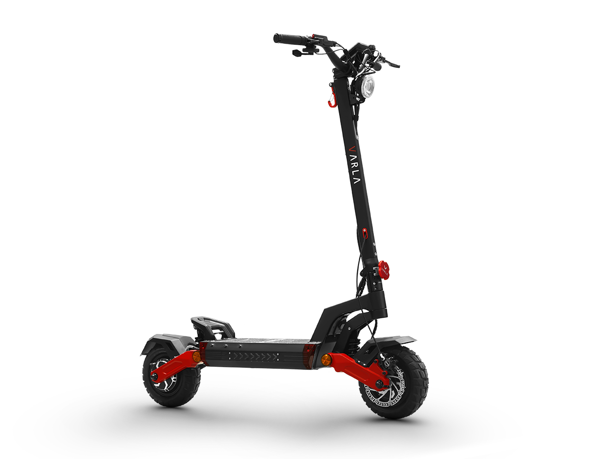 Varla Scooter: Varla Dual Motor Electric Scooter conquers all terrain