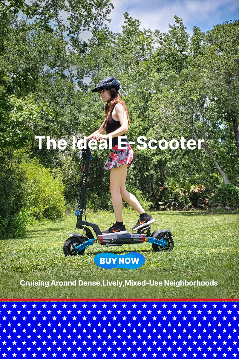 Varla Scooter: Varla Dual Motor Electric Scooter conquers all terrain