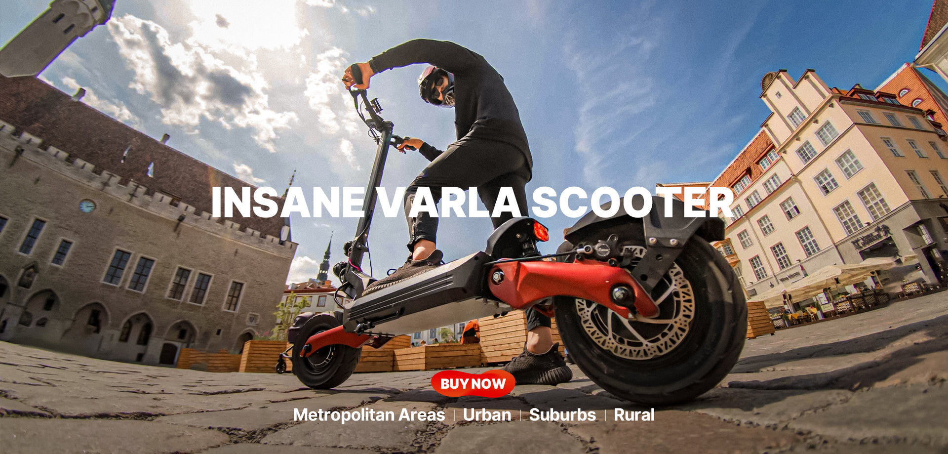 Varla Scooter: Varla Dual Motor Electric Scooter conquers all terrain