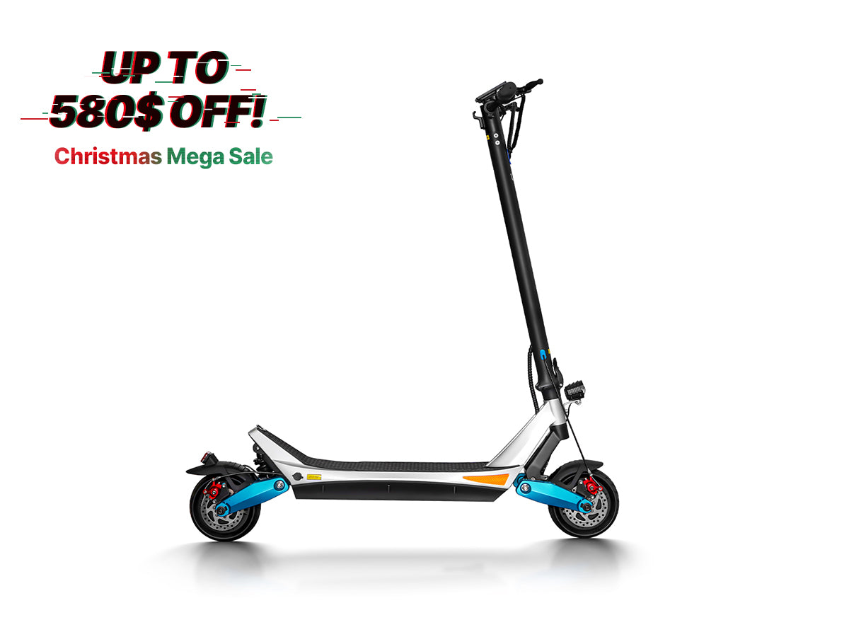 Varla Scooter: Varla Dual Motor Electric Scooter conquers all terrain