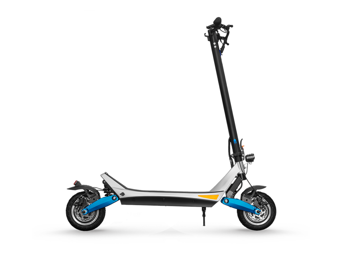 Varla Scooter: Varla Dual Motor Electric Scooter conquers all terrain
